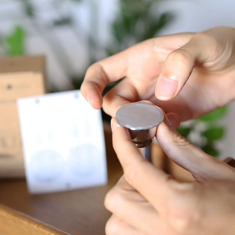 Evergreen® Reusable Capsule for Nespresso® with single-use lids