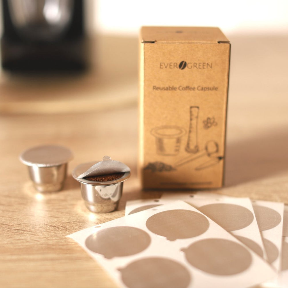 Evergreen Capsules® - The World's number 1 reusable coffee capsule
